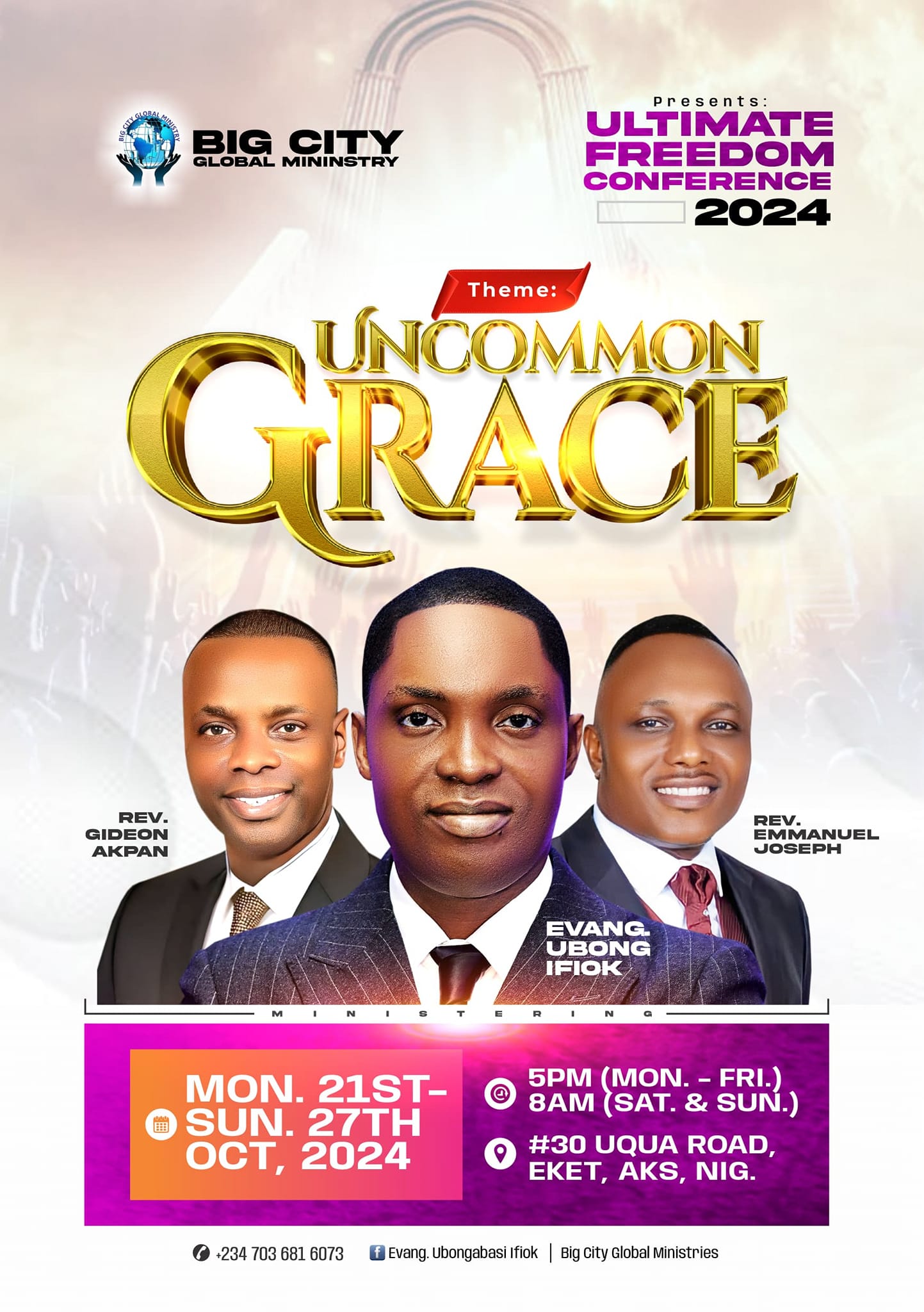 Daily Grace Devotional October 23, 2024 By Evang. Ubong Ifiok ...