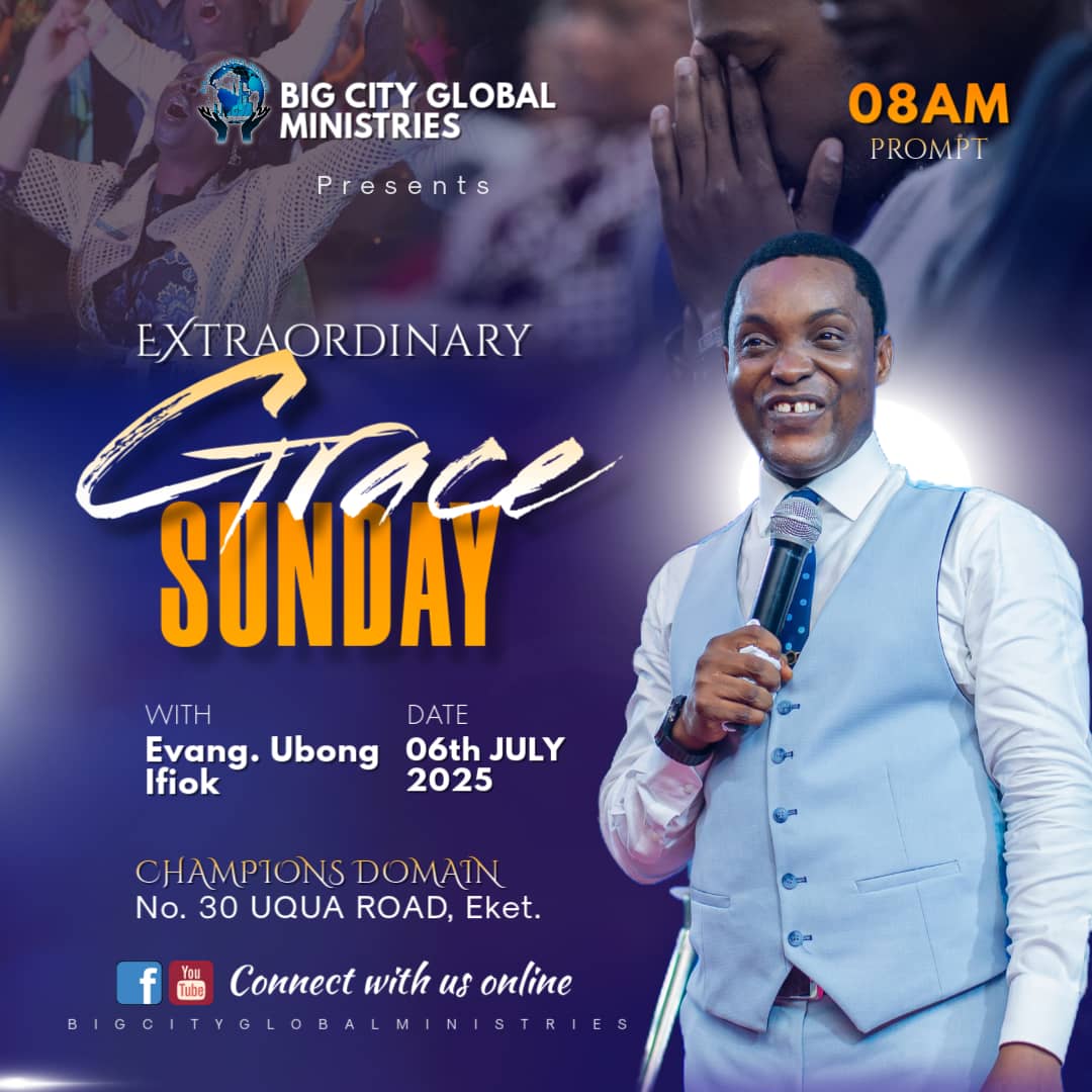 Daily Grace Devotional July 06, 2025 By Evang. Ubong Ifiok – Evangelist Ubong Ifiok